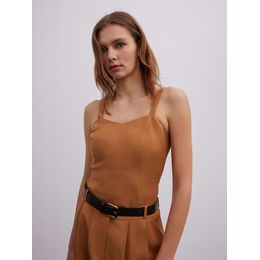 BGN Top in Hellbraun - 84% | Gr&ouml;&szlig;e 38 | Damen-tops