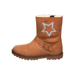 Lurchi Leder-Boots "Effi" in Hellbraun - 52% | Gr&ouml;&szlig;e 34 | Kinderstiefel