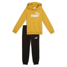 Puma Jogginganzug in Gelb/ Schwarz - 51% | Gr&ouml;&szlig;e 104 | Kinder-sweatshirts-jacken