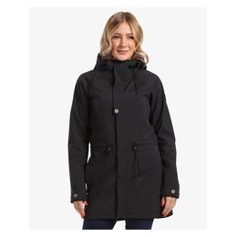Kilpi Softshellmantel "Lasika" in Schwarz - 69% | Gr&ouml;&szlig;e 36 | Damen-outdoorjacken