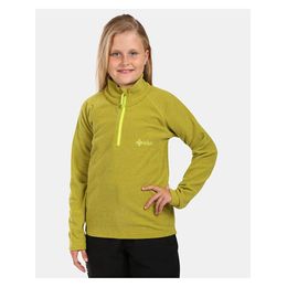 Kilpi Fleecepullover "Almeri" in Gelb/ Gr&uuml;n - 73% | Gr&ouml;&szlig;e 158 | Kids-fleecejacken-fleecepullover