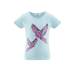 happy girls by Eisend Shirt in Hellblau - 42% | Gr&ouml;&szlig;e 116 | Kinder-oberteile