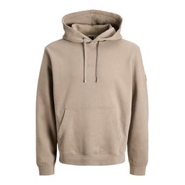 Jack & Jones Jack & Jones Hoodie in Beige - 48% | Gr&ouml;&szlig;e XL | Herren-sweatshirts-jacken