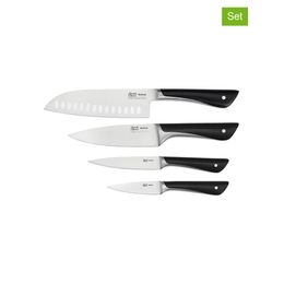 Tefal 4tlg. K&uuml;chenmesser-Set "Jamie Oliver" in Schwarz - 10% | Kuechenhelfer