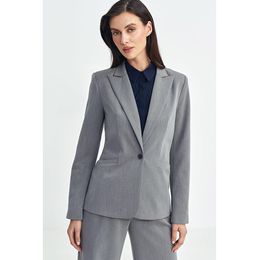 Nife Blazer in Grau - 76% | Gr&ouml;&szlig;e 36 | Damenjacken
