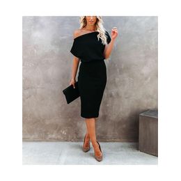 Milan Kiss Kleid in Schwarz - 60% | Gr&ouml;&szlig;e XL | Damen-kleider