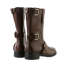 H&ouml;gl H&ouml;gl Leder-Boots "Billie" in Braun - 42% | Gr&ouml;&szlig;e 37,5 | Damen-stiefel