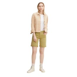 Tom Tailor Shorts in Oliv - 58% | Gr&ouml;&szlig;e W26 | Shorts
