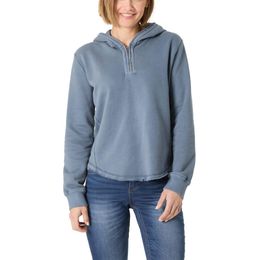 Timezone Hoodie in Hellblau - 48% | Gr&ouml;&szlig;e M | Damen-sweatshirts-jacken