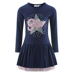happy girls by Eisend Kleid in Dunkelblau - 55% | Gr&ouml;&szlig;e 92 | Kinderkleider