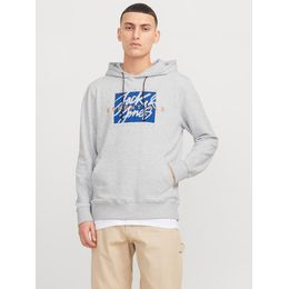 Jack & Jones Jack & Jones Hoodie in Grau - 70% | Gr&ouml;&szlig;e M | Herren-sweatshirts-jacken