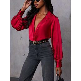 LA Angels Bluse in Rot - 54% | Gr&ouml;&szlig;e M | Damen-blusen