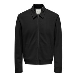 Only & Sons ONLY & SONS Blouson "Jakes" in Schwarz - 21% | Gr&ouml;&szlig;e M | Herren-plussize