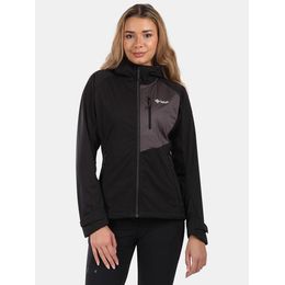Kilpi Softshelljacke "Beltra" in Schwarz - 65% | Gr&ouml;&szlig;e 40 | Damen-outdoorjacken