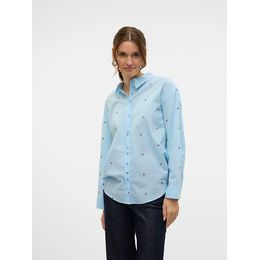 V&eacute;ro Moda Vero Moda Hemd in Hellblau - 67% | Gr&ouml;&szlig;e S | Damen-blusen