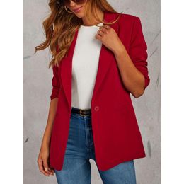 Milan Kiss Blazer in Rot - 66% | Gr&ouml;&szlig;e S | Damenjacken