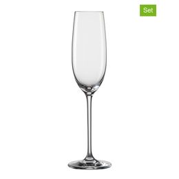 Schott Zwiesel 4er-Set: Sektgl&auml;ser "Vinos" - 238 ml - 35% | Gedeckter-tisch