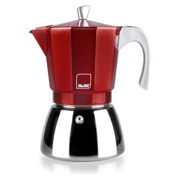 Ibili Espressokocher ''Elba'' in Rot - 150 ml - 16% | Gedeckter-tisch