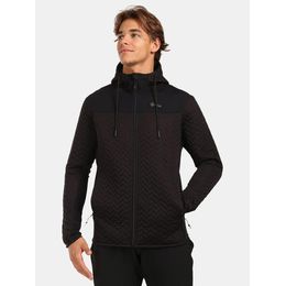 Kilpi Fleecejacke "Nevia" in Schwarz - 69% | Gr&ouml;&szlig;e XL | Herren-pullover-sport