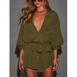 LA Angels Kleid in Khaki - 48% | Gr&ouml;&szlig;e M | Damen-kleider