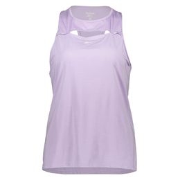Reebok Trainingstop "Athletic" in Lila - 55% | Gr&ouml;&szlig;e S | Damen-outdoor-tops-shirts