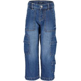 Blue Seven Cargo-Jeans - Loose Fit - in Blau - 48% | Gr&ouml;&szlig;e 116 | Kinderjeans