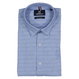 Lerros Hemd in Blau - 62% | Gr&ouml;&szlig;e M | Herren-plussize
