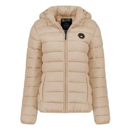 Canadian Peak Steppjacke "Atikamapeak" in Beige - 65% | Gr&ouml;&szlig;e XL | Damenjacken