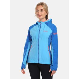 Kilpi Softshelljacke "Baleo" in Blau - 72% | Gr&ouml;&szlig;e 38 | Damen-outdoorjacken