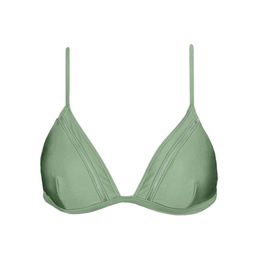 Barts Bikini-Oberteil "Isla Fixed Triangle" in Gr&uuml;n - 55% | Gr&ouml;&szlig;e 38 | Damen-bademode