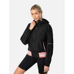 KARI TRAA Softshelljacke "Silje" in Schwarz/ Rosa - 53% | Gr&ouml;&szlig;e S | Damen-outdoorjacken