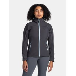 Kilpi Softshelljacke "Ravia" in Anthrazit - 68% | Gr&ouml;&szlig;e 36 | Damen-outdoorjacken