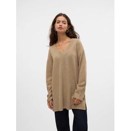 V&eacute;ro Moda Vero Moda Pullover in Beige - 74% | Gr&ouml;&szlig;e S | Damen-pullover-cardigans