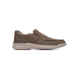 Clarks Leder-Mokassins "Donaway" in Taupe - 56% | Gr&ouml;&szlig;e 44 | Herren-schuhe-halbschuhe