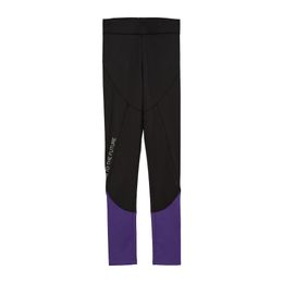 s.Oliver Leggings M&auml;dchen Gr&ouml;&szlig;e 164/170 violettblau / schwarz / wei&szlig;