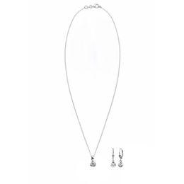 NENALINA Schmuckset Damen Gr&ouml;&szlig;e One Size silber / wei&szlig;