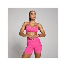 Myprotein MP Damen Hybrid Sport-BH mit Tr&auml;gern - Bonbon Rosa - XXL