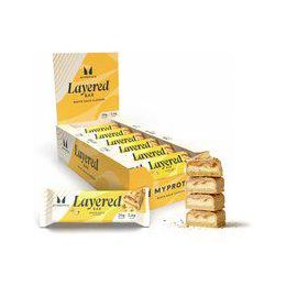 Myprotein Layered Protein Bar - 12 x 60g - Wei&szlig;e Schokolade und Karamell