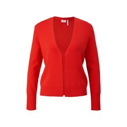 s.Oliver BLACK LABEL Strickjacke Damen Gr&ouml;&szlig;e L rot