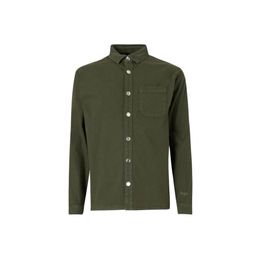 Denim Project Button Up Shirt 'DPMDPSTITCH' male Green size XS