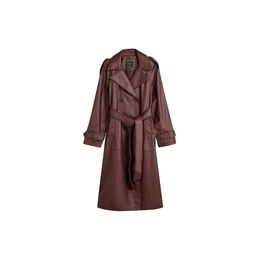 Bershka Between-Seasons Coat female Red size XS