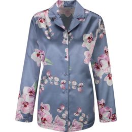w&auml;schepur Damen Pyjama taubenblau Gr&ouml;&szlig;e 44/46