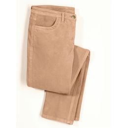 CR&Eacute;ATION L Damen Cordhose in Stretch-Qualit&auml;t camel Gr&ouml;&szlig;e 24