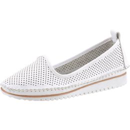 Andrea Conti Damen Slipper wei&szlig; Gr&ouml;&szlig;e 39