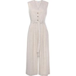 Lascana Damen Overall sand Gr&ouml;&szlig;e 46