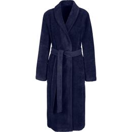 Caw&ouml; Damen Damenbademantel marine Gr&ouml;&szlig;e 36/38
