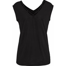 s.Oliver Damen T-Shirt schwarz Gr&ouml;&szlig;e 44/46