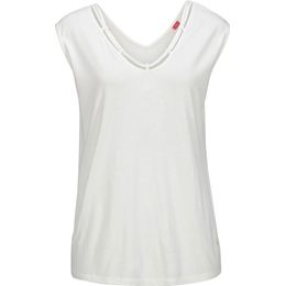 s.Oliver Damen T-Shirt creme Gr&ouml;&szlig;e 40/42