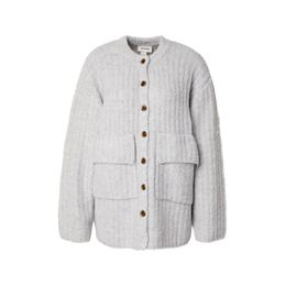 MONKI Knit Cardigan female Grey size M