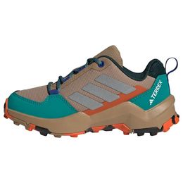 adidas terrex Halbschuh 'Ax4r' Jungen Gr&ouml;&szlig;e 34 cappuccino / basaltgrau / petrol / silber